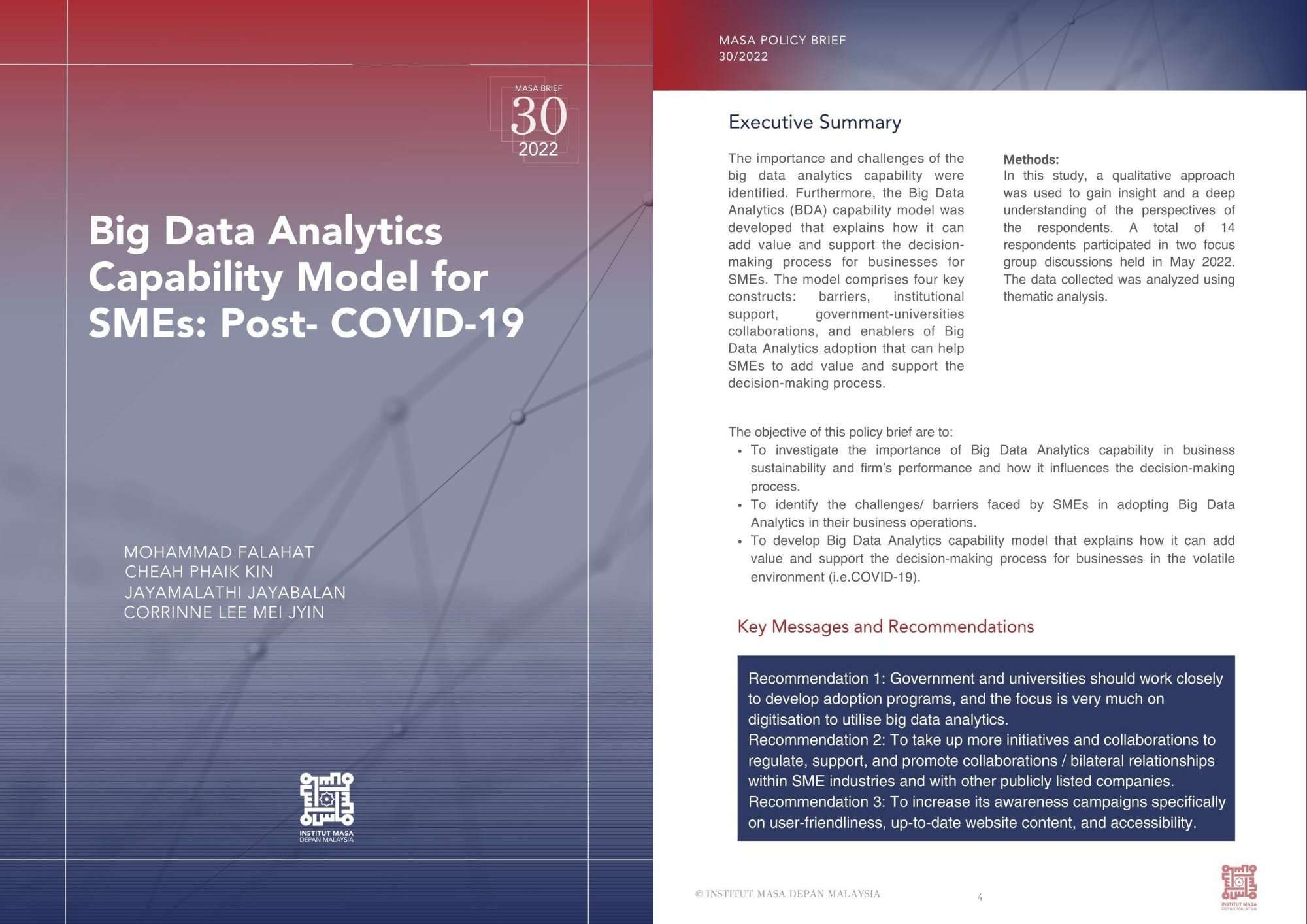 #30: Big Data Analytics Capability Model for SMEs: Post- COVID-19 ... #30: Big Data Analytics Capability Model for SMEs: Post- COVID-19 ...